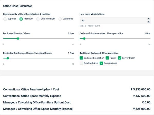 Office Space Cost Calculator: Meaning and How To Use It?